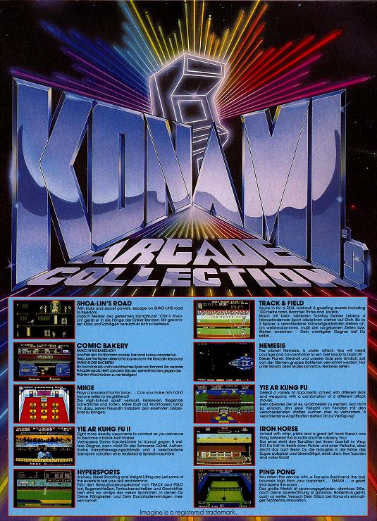 Konamis Arcade Collection (Collection) - C64-Wiki