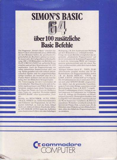 Simons' BASIC - C64-Wiki