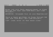 Easy Script - C64-Wiki