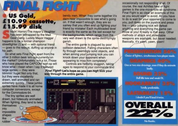 Final Fight - C64-Wiki