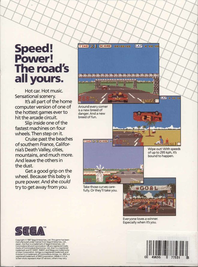 Out Run (US) - C64-Wiki