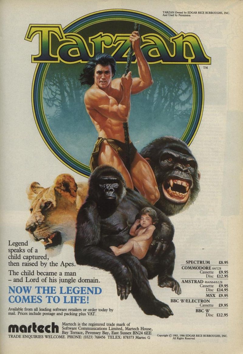 Tarzan - C64-Wiki