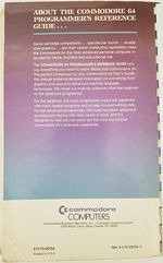 Commodore 64 Programmer's Reference Guide - C64-Wiki