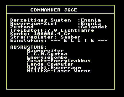 Elite - C64-Wiki