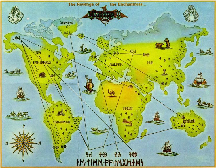 Ultima II – The Revenge of the Enchantress! - C64-Wiki