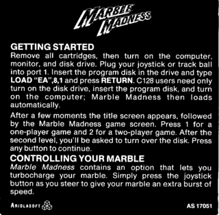 Marble Madness - C64-Wiki