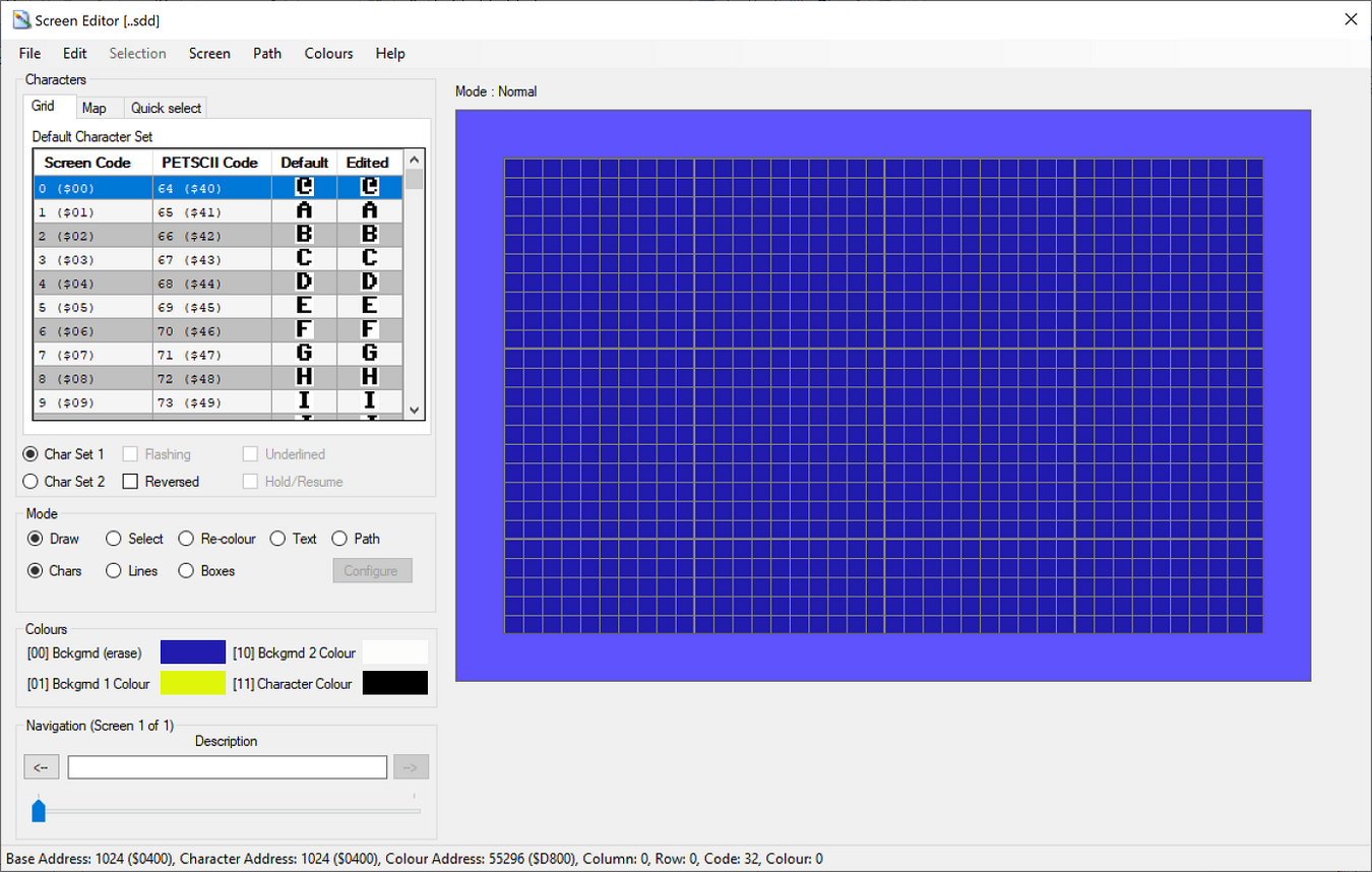 Screen Designer (CBM prg Studio) - C64-Wiki
