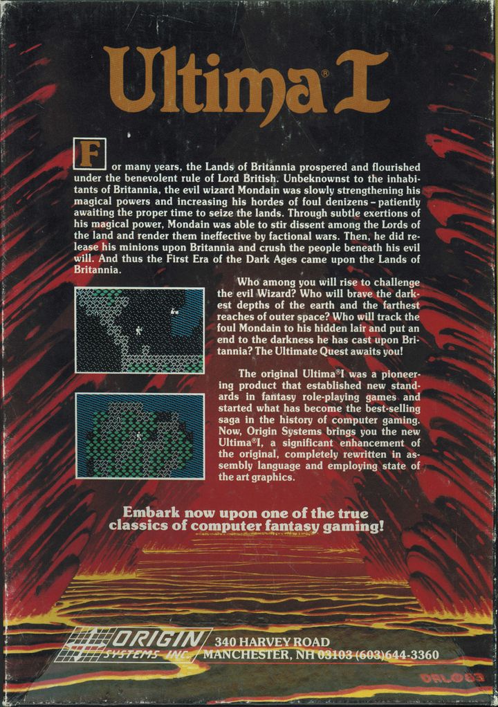 Ultima I – The First Age of Darkness - C64-Wiki