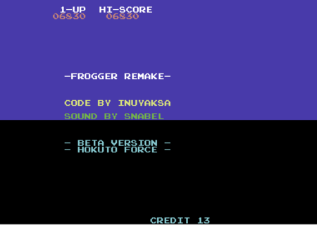 Frogger Arcade - C64-Wiki