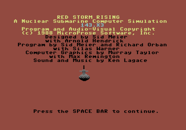 Red Storm Rising - C64-Wiki